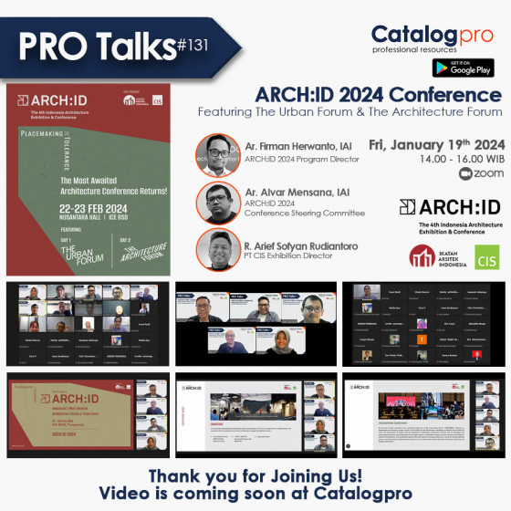 Catalog Pro | CatalogPro News : PRO TALKS - PRO Talks Updates with ARCH ...