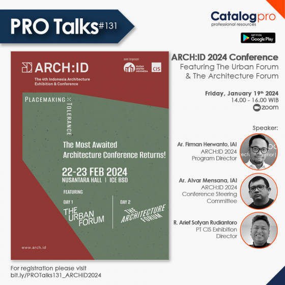 Catalog Pro | CatalogPro News : PRO TALKS - PRO Talks with ARCH:ID 2024 ...