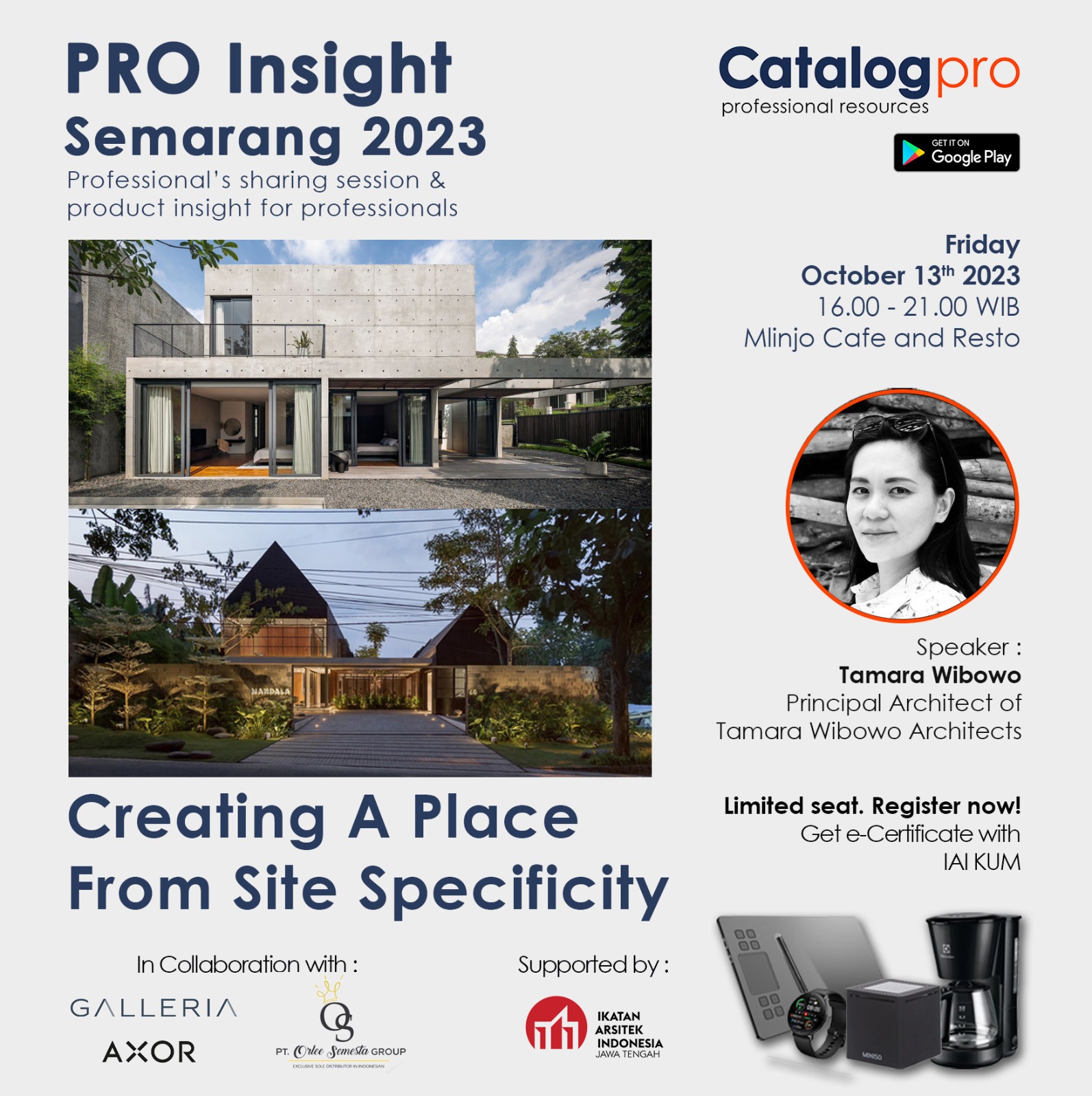 Catalog Pro | CatalogPro News : CATALOGPRO - PRO Insight Semarang 2023 Creating A Place From ...
