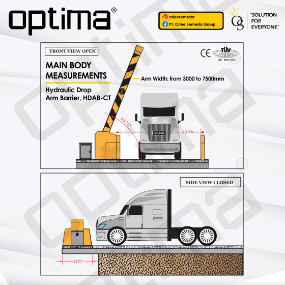 Catalog Pro | CatalogPro News : OPTIMA - OPTIMA ARM BARRIER HDAB-CT