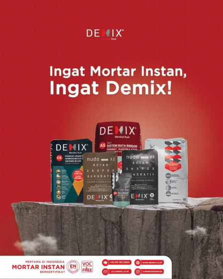 Catalog Pro | CatalogPro News : DEMIX - Demix Mortar Instan