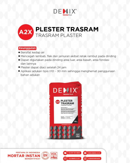 Catalog Pro | CatalogPro News : DEMIX - DEMIX A2 PLESTER TRASRAM
