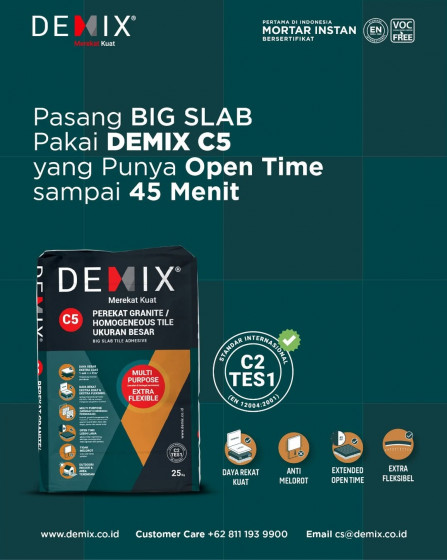 Catalog Pro | CatalogPro News : DEMIX - Demix C5 Perekat Granite ...