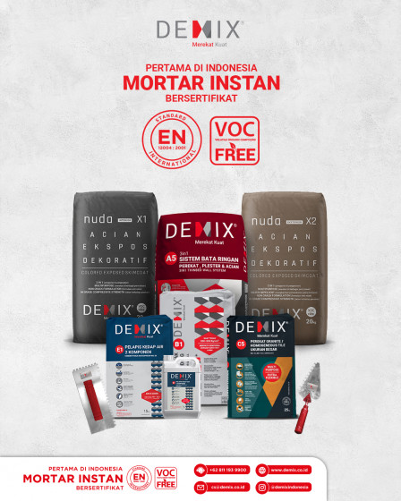 Catalog Pro | CatalogPro News : DEMIX - Demix Mortar Instan
