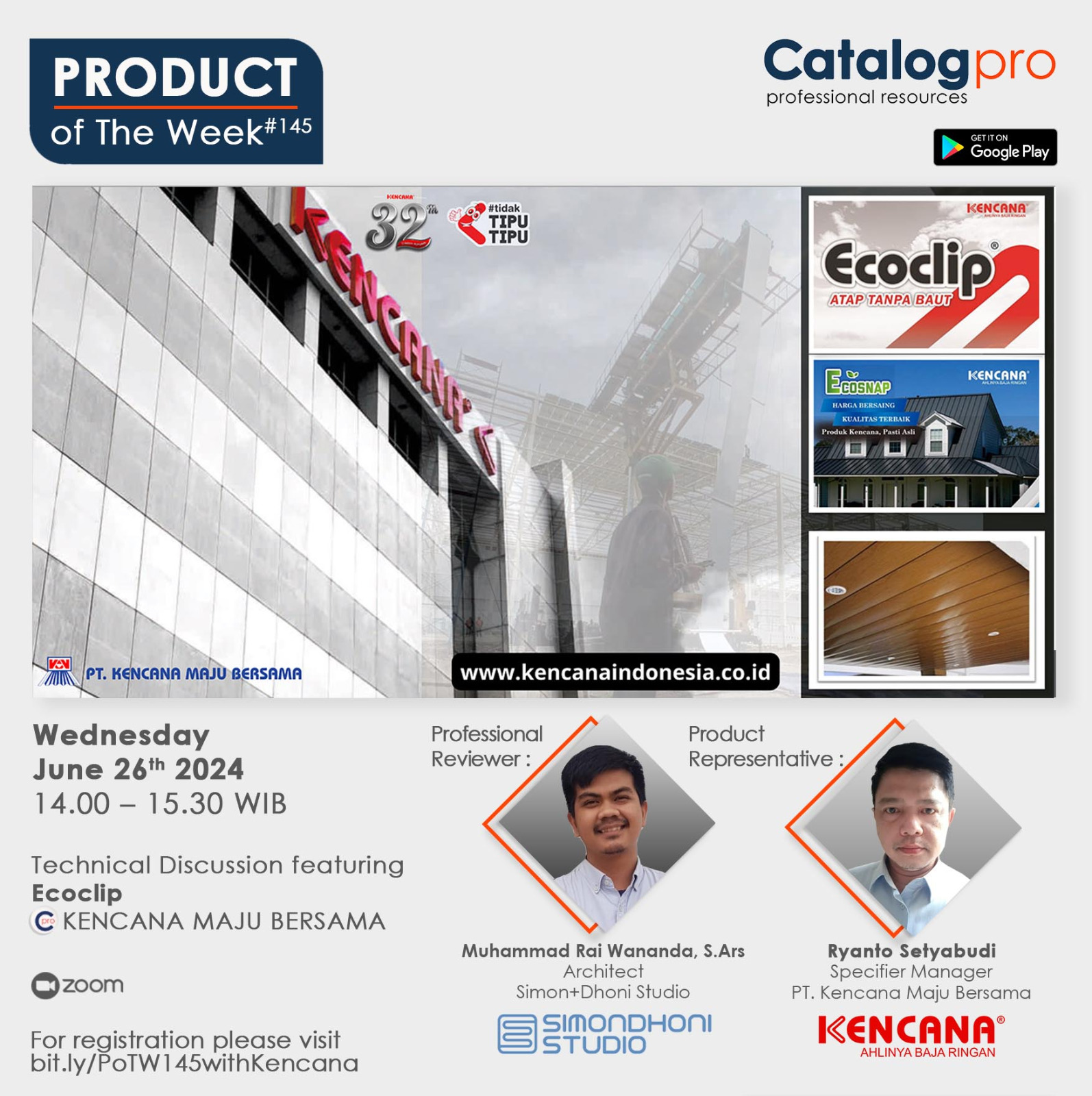 Catalog Pro | CatalogPro News : PRODUCT OF THE WEEK - Product of The Week Invitation: Ecoclip by ...